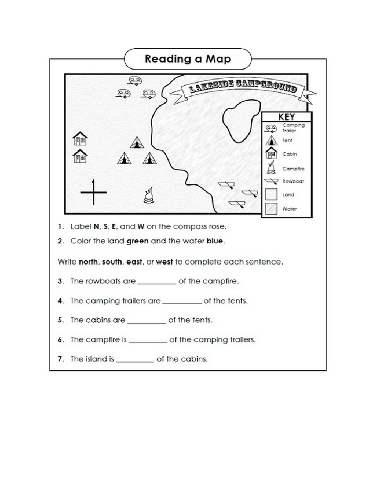 Reading A Map | PDF