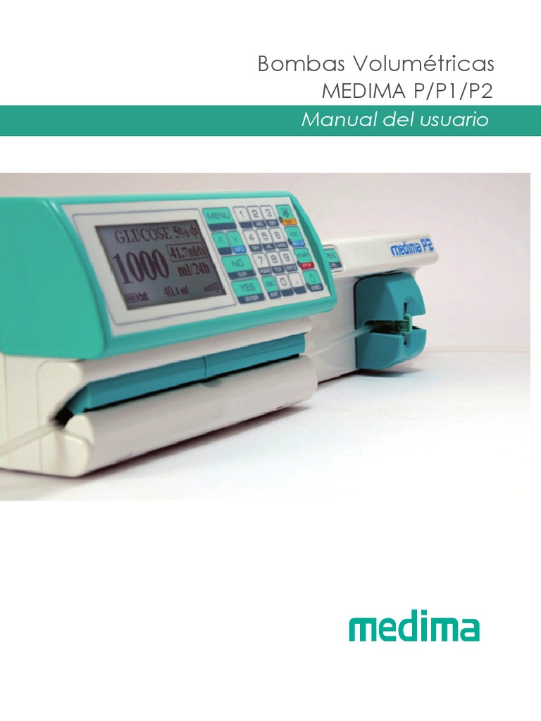 Manual Bombas Medima | PDF | Bomba | Farmacología