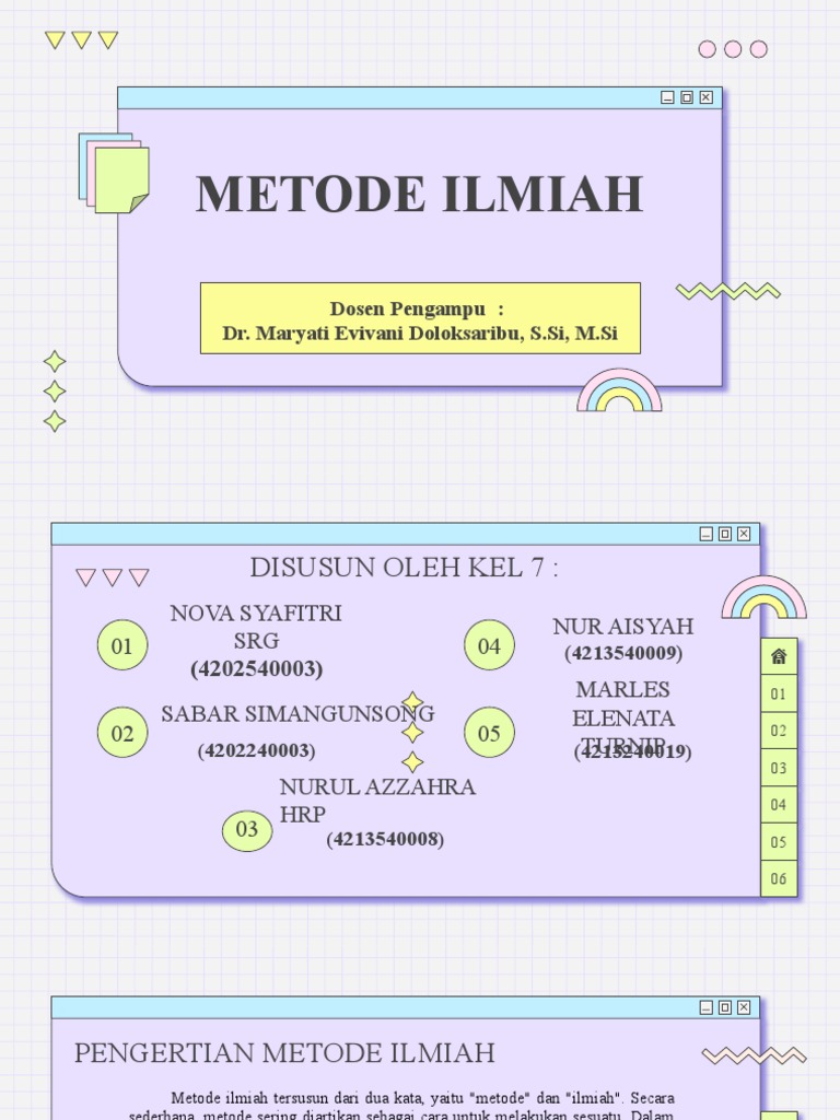 Kel 7 - Metode Ilmiah | PDF