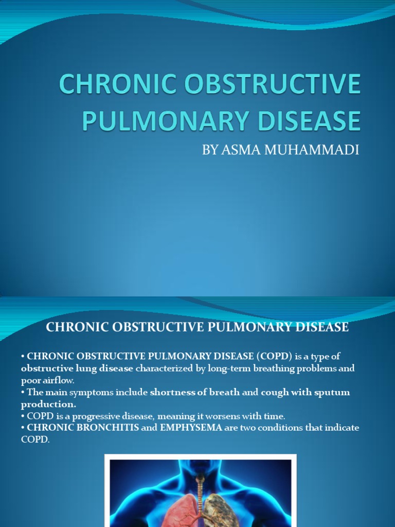 Chronic Obstructive Pulmonary Disease | PDF | Chronic Obstructive ...