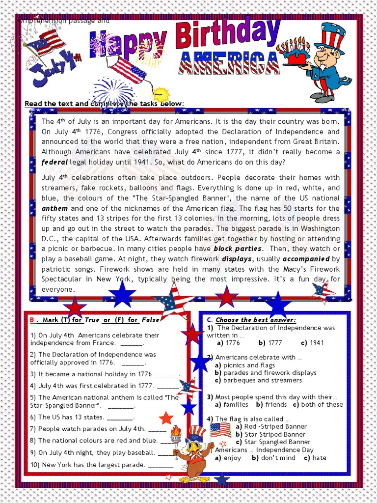 Celebrating Independence: Traditions and Activities of America's Fourth ...