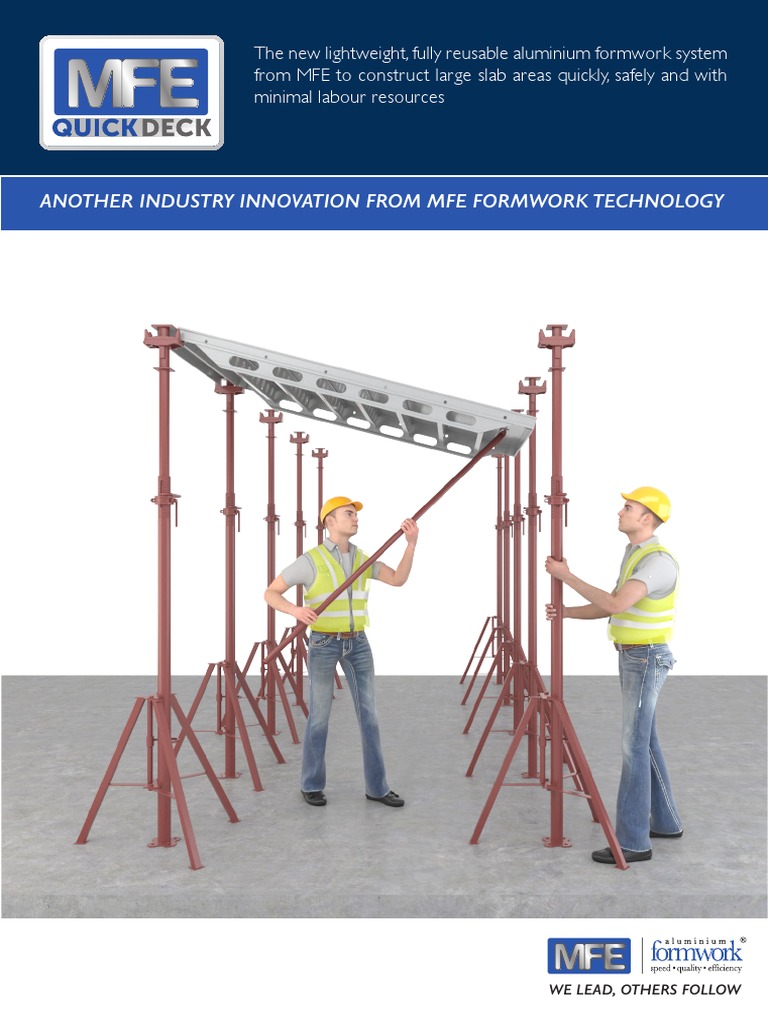 MFE Quick Deck (English) | PDF | Building Materials | Structural Engineering