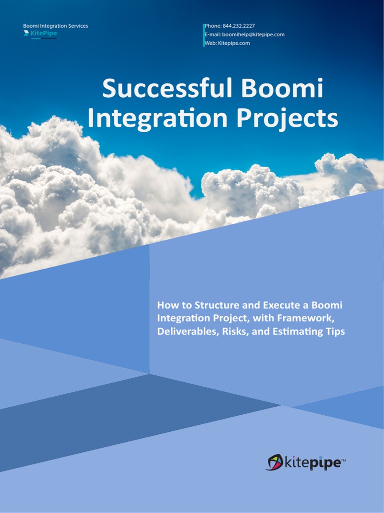 Successful Boomi Projects Ebook | PDF | Electronic Data Interchange | Business Process