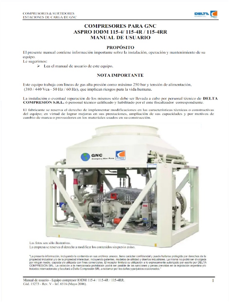 Compresor Aspro | PDF