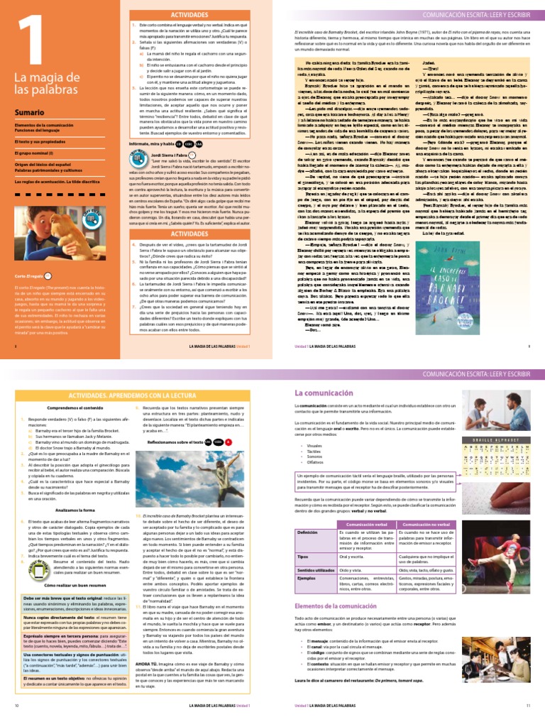 Xochicalco Prepa LENGUA2ESO Muestra | PDF | Comunicación | Ciencia cognitiva