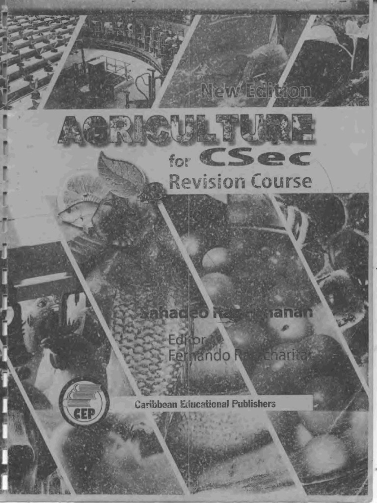 Agriculture For CSEC Revision Guide | PDF | World Trade Organization ...
