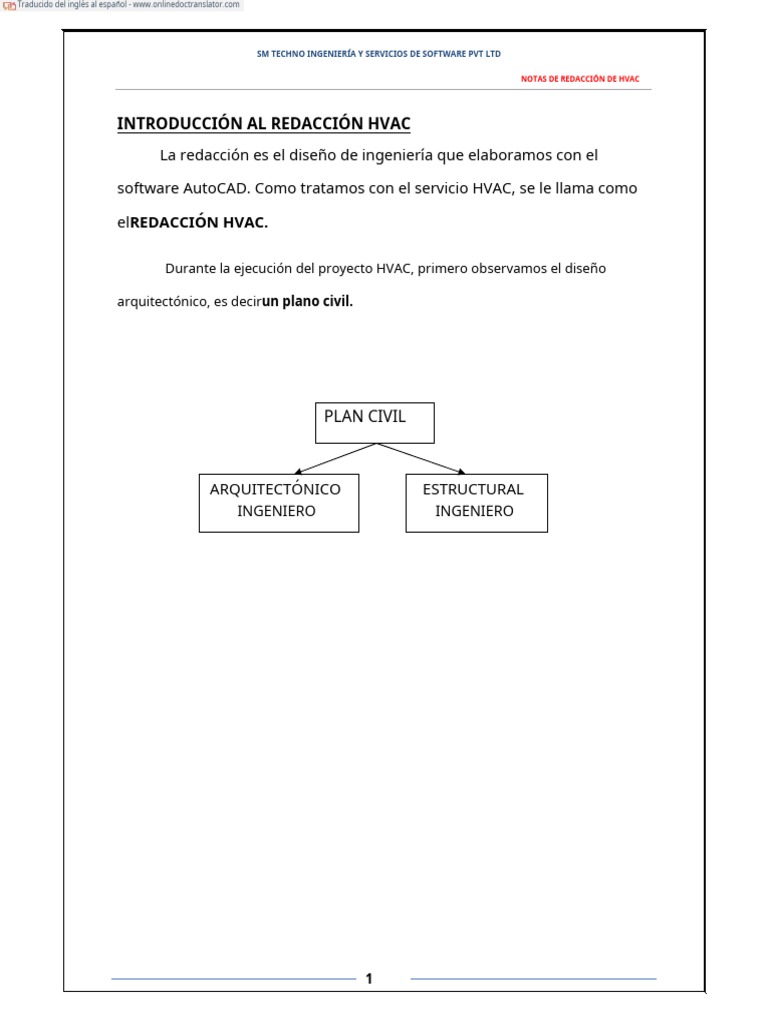 HVAC-DRAFTING-NOTES en Es | PDF | Software | Ingeniero civil