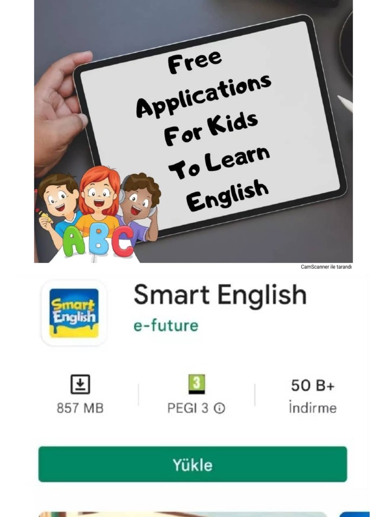 Free Apps 4 Kids 2 Learn English | PDF