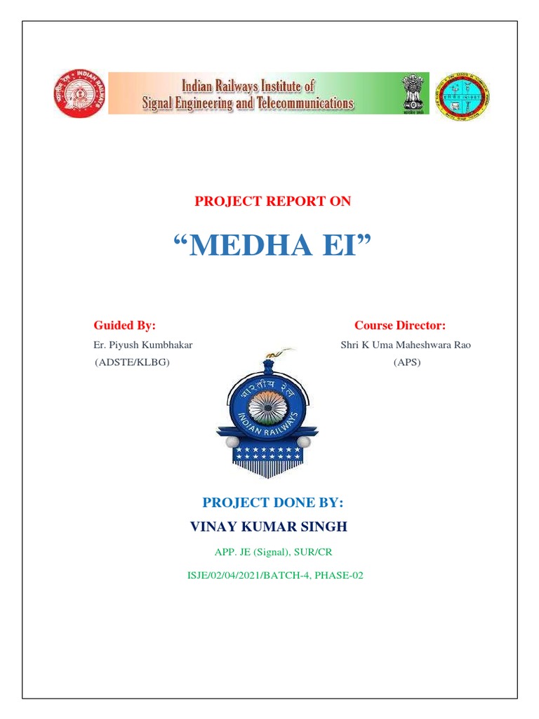 Analysis of the Medha MEI633 Electronic Interlocking System | PDF | Input/Output | Power Supply