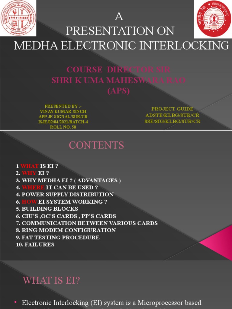 Ei Presentation | PDF | Relay | Manufactured Goods