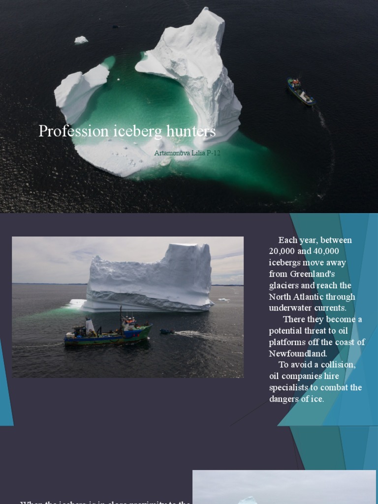 Profession Iceberg Hunters | PDF | Ice | Atlantic Ocean