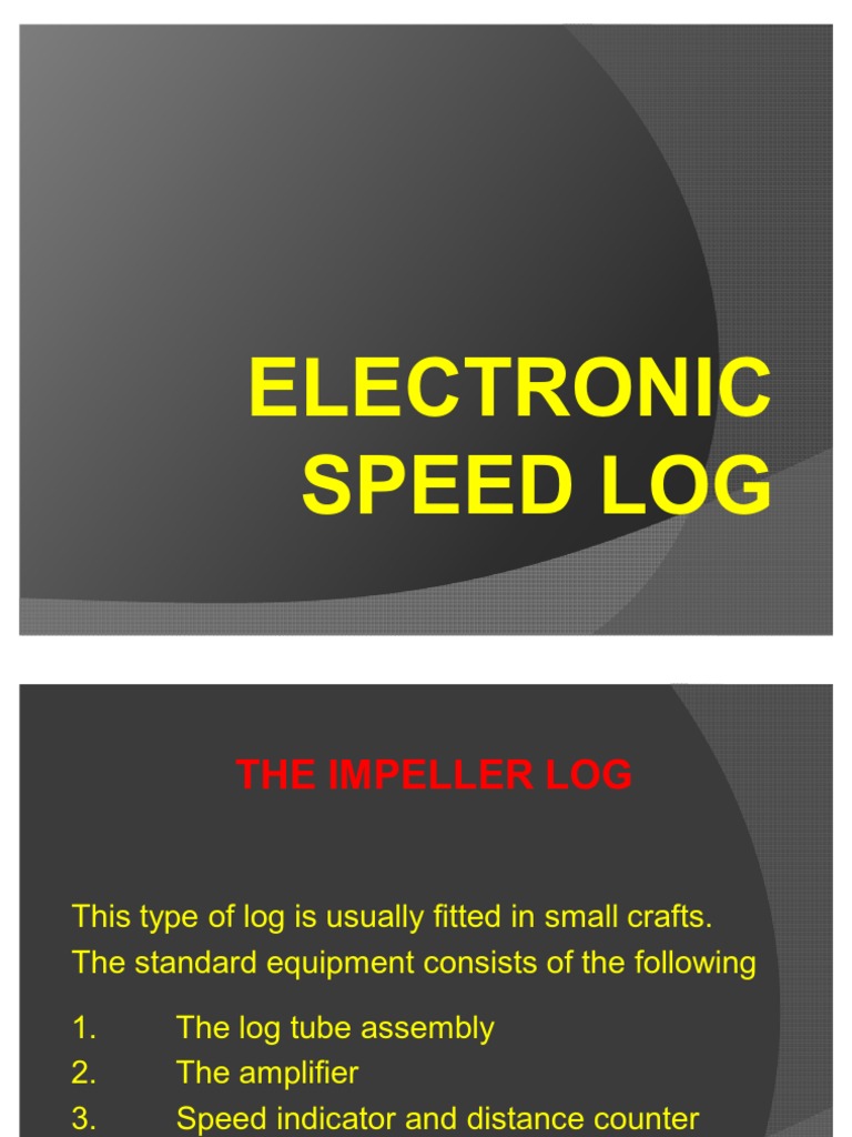 DAY 10 Electronic Speed Log | PDF | Doppler Effect | Inductor
