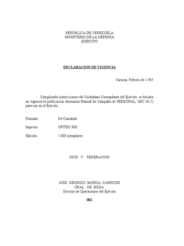 Manual de Personal | PDF | Personal (militar) | Planificación