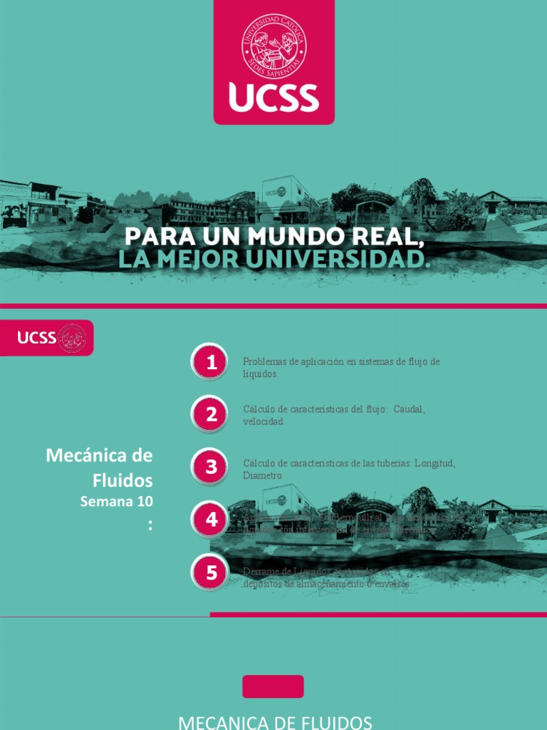 C1 y C2 S10 Problemas de Aplicación de Flujo de Fluidos. | PDF ...