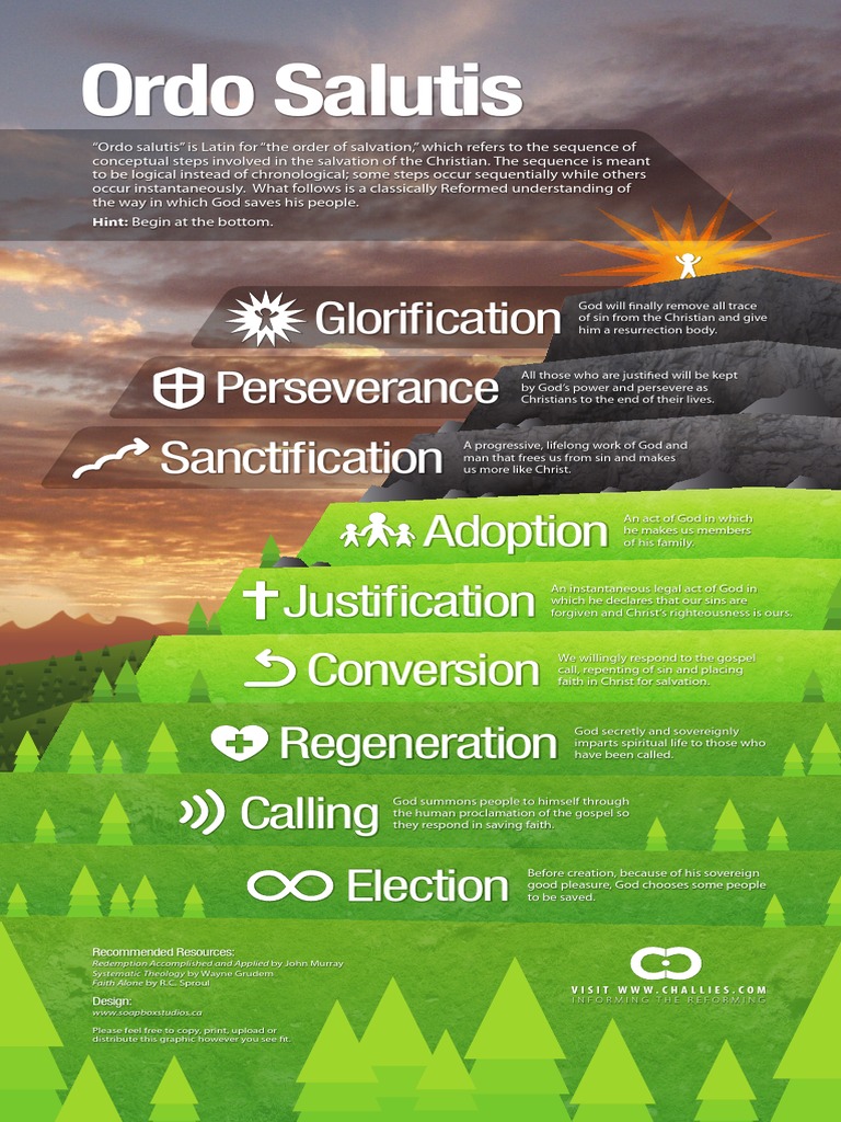 Ordo Salutis Combined | PDF | Justification (Theology) | Salvation