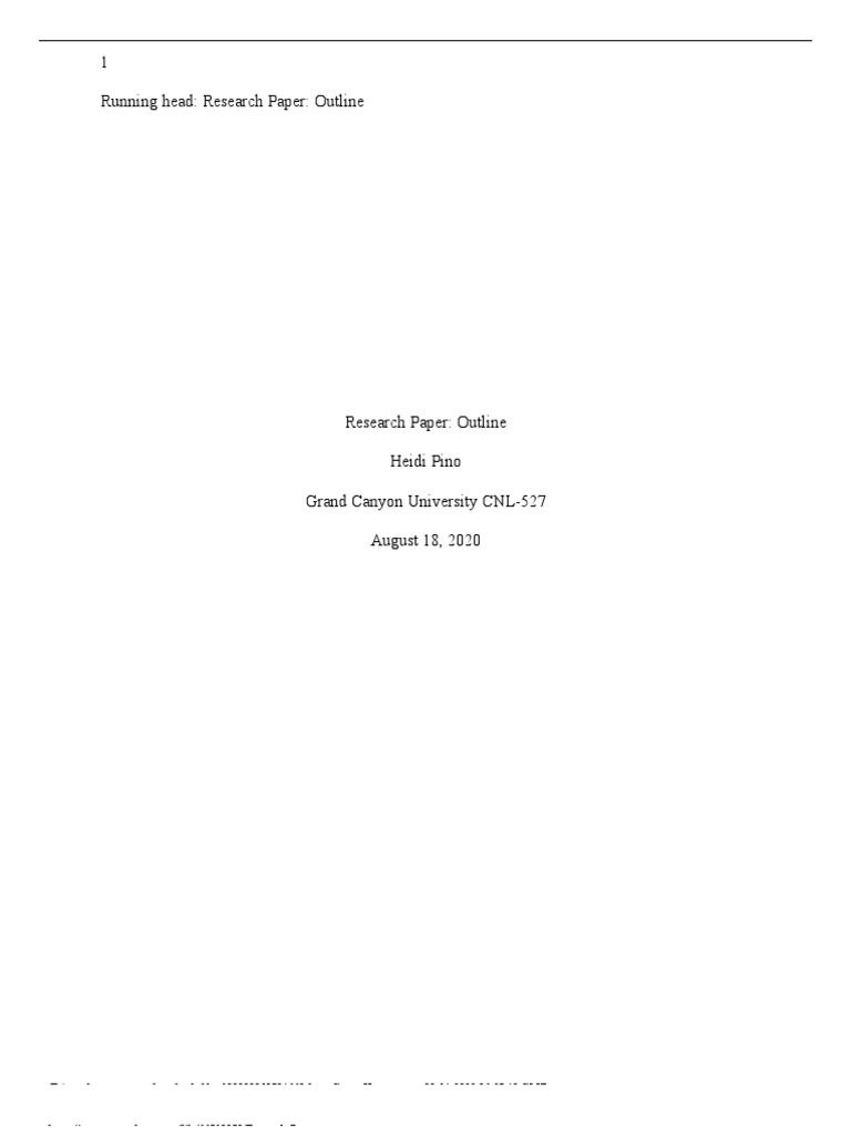 Research Paper Outline | PDF | Opioid | Addiction