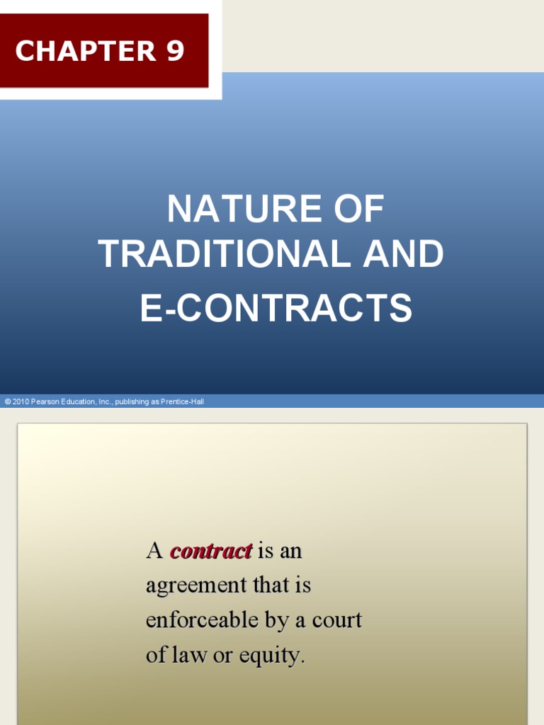 Business Law PPT 9 | PDF | Offer And Acceptance | Uniform Commercial Code