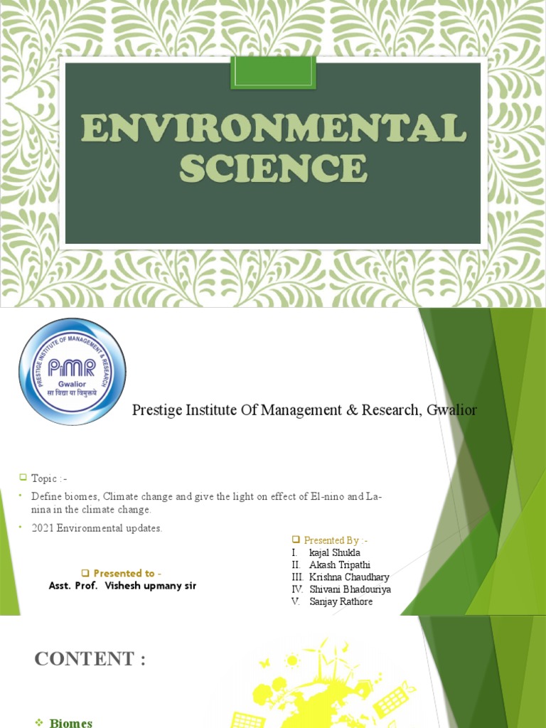 Evs Shivani Krishna Kajal Akash | PDF | Climate Change | Climate
