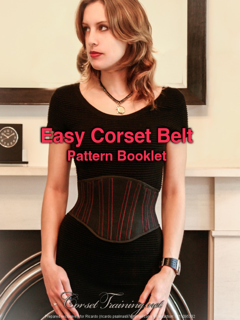 Free & Easy Corset Pattern Booklet | PDF | Clothing