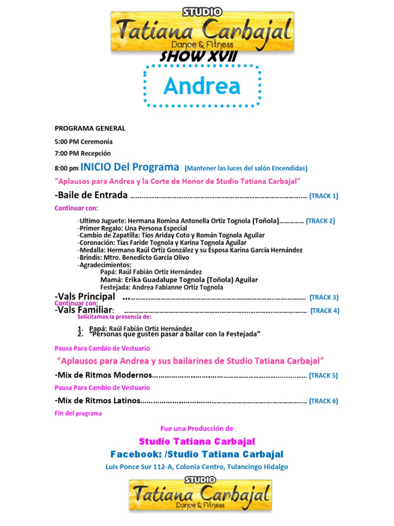 Programa Dirigir Andrea | PDF | Arte
