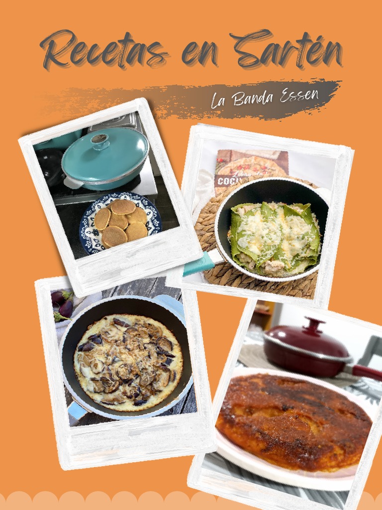 Recetas en Sartén La Banda | PDF | Postres | Crema