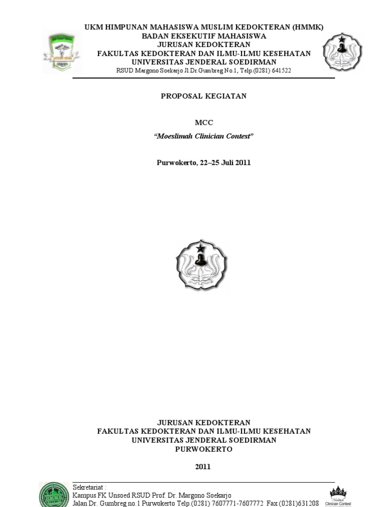 MCC - Proposal Keputrian | PDF