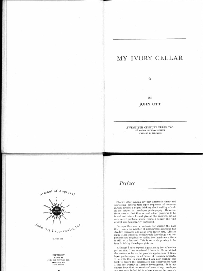 Ott - My Ivory Cellar | PDF