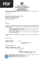 Hrpta Request Letter | PDF