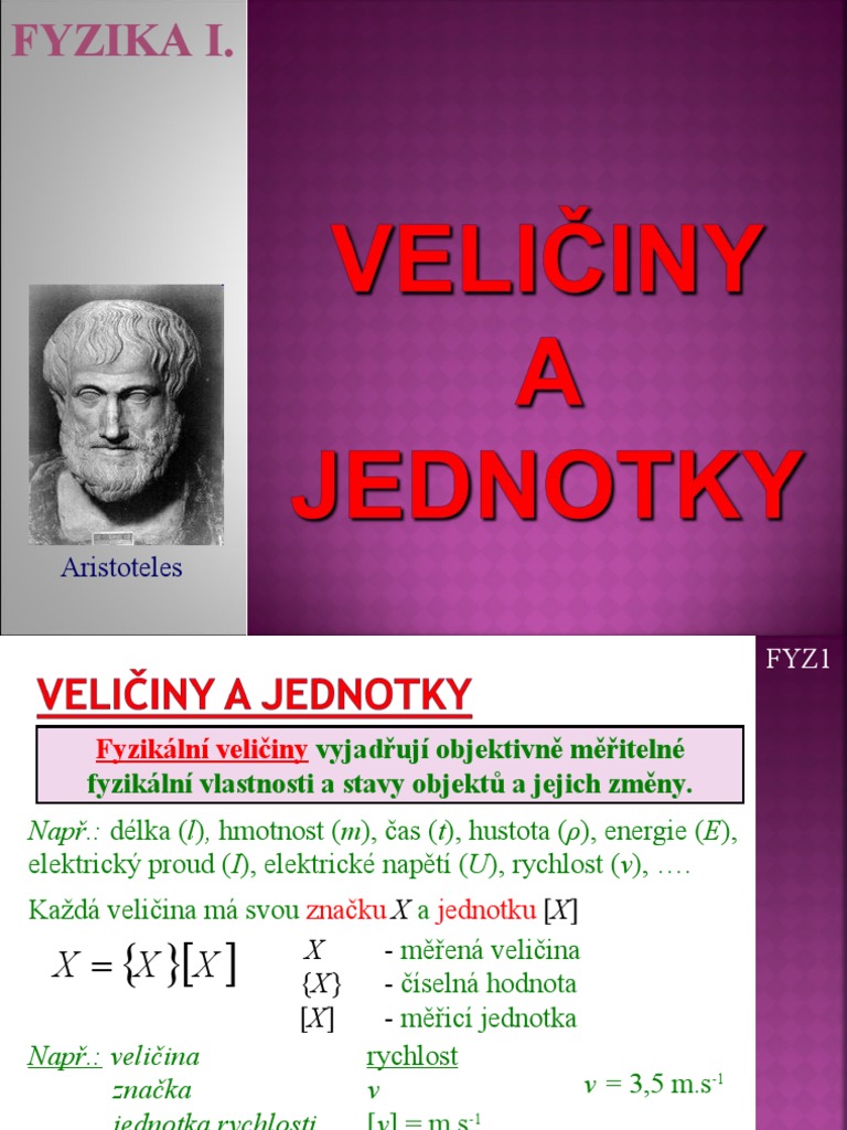 1 Jednotky | PDF