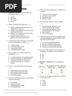 Upcat Reviewers With Answer Key | PDF