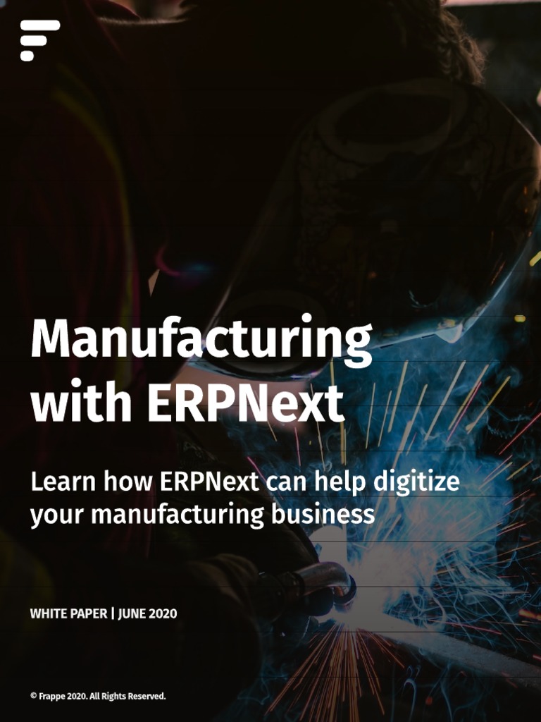 Manufacturing With ERPNext | PDF | Enterprise Resource Planning | Inventory