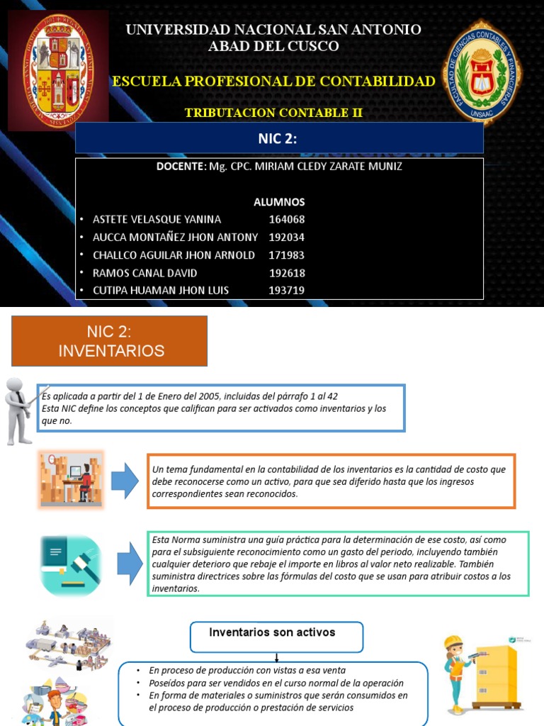 Nic 2 | PDF | Costo | Contabilidad
