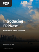 ERPNext Training | PDF