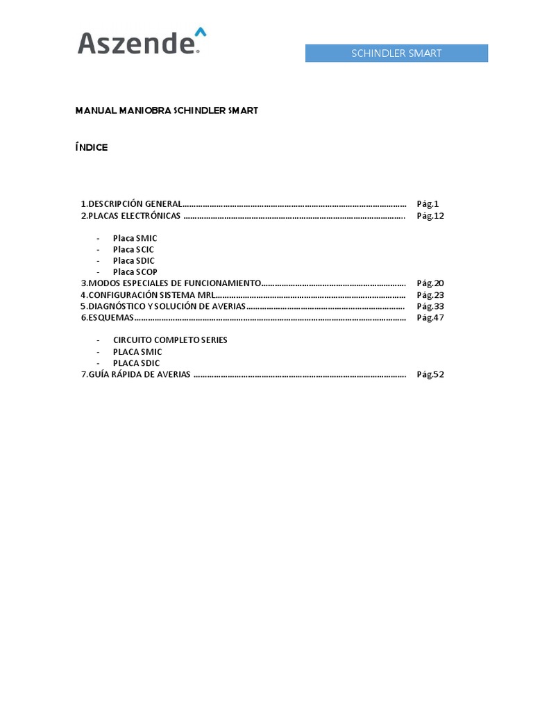 Smart Schindler | PDF