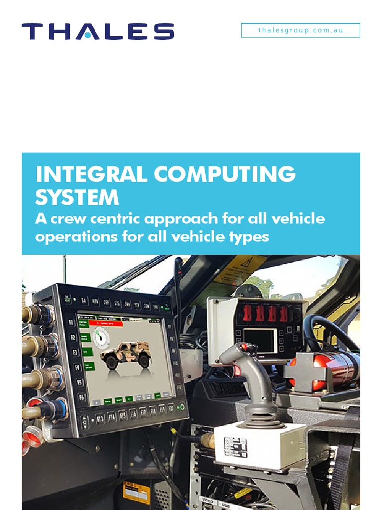 Integral Computing System | PDF | Computing | Computer Hardware Integral Computing System | PDF | Computing | Computer Hardware