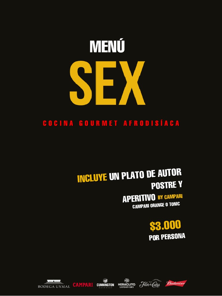 3 Menú Sex Julio Pdf