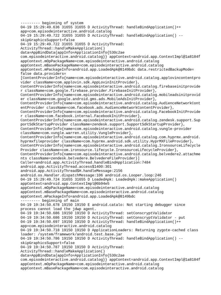 Log Com - Episodeinteractive.android - Catalog 1650408717 | PDF ...