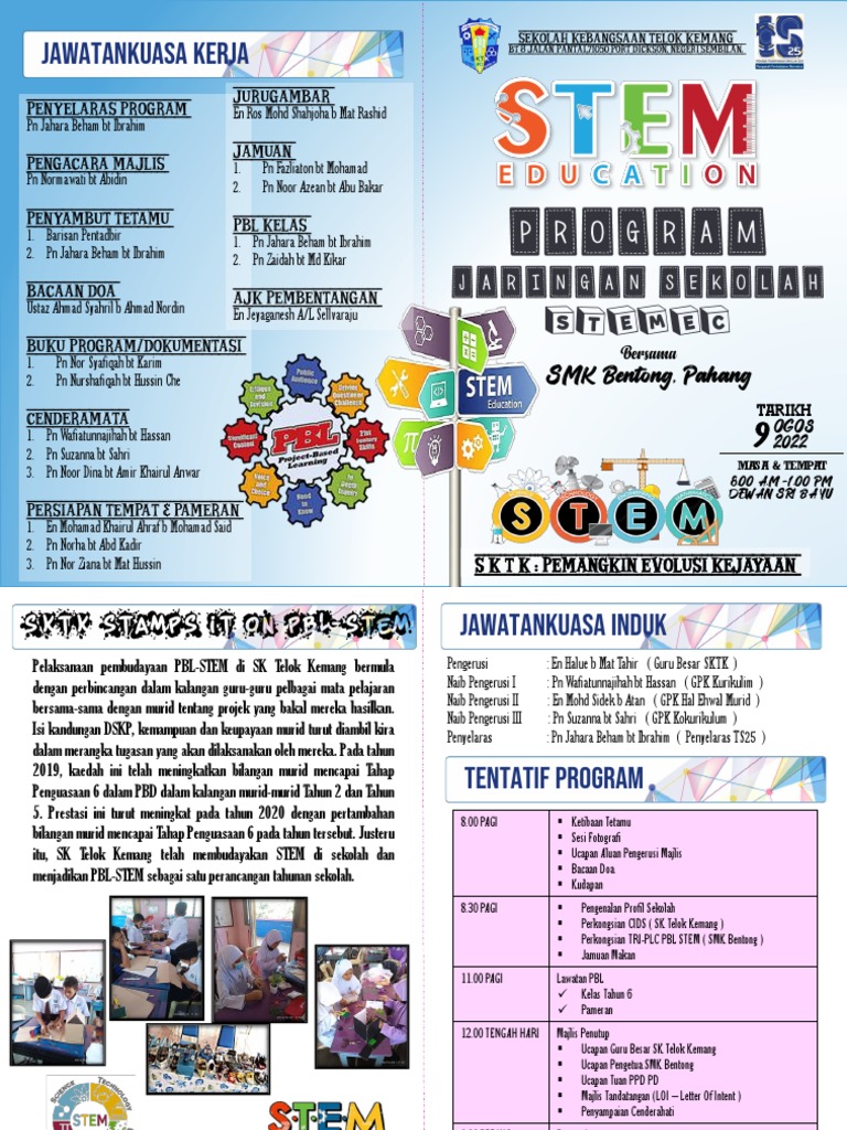 Buku Program Jaringan Sekolah Stemec | PDF