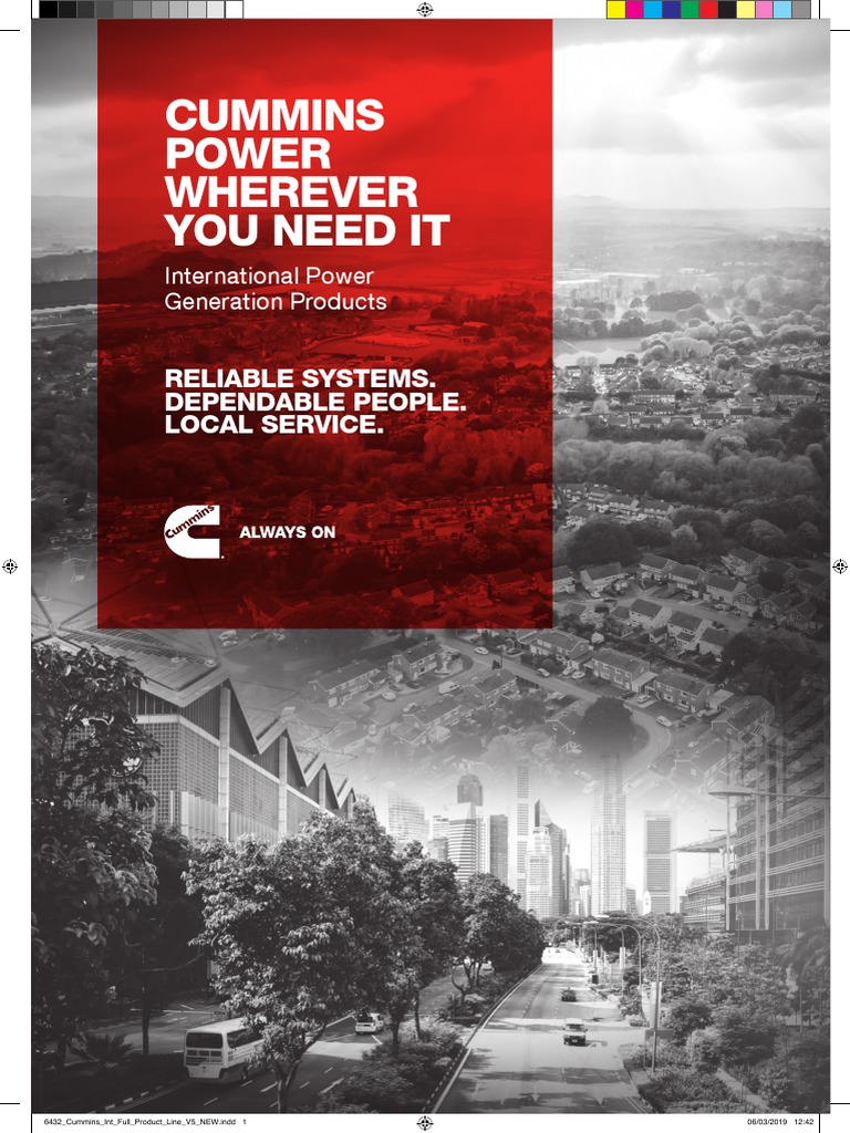 Cummins Int Full Product Line Press | PDF | Cummins | Switch