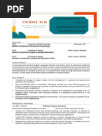 Political Resume Sample | PDF | English As A Second Or Foreign Language ...