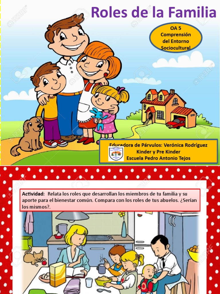 Roles de La Familia | PDF | Educación de la primera infancia | Familia