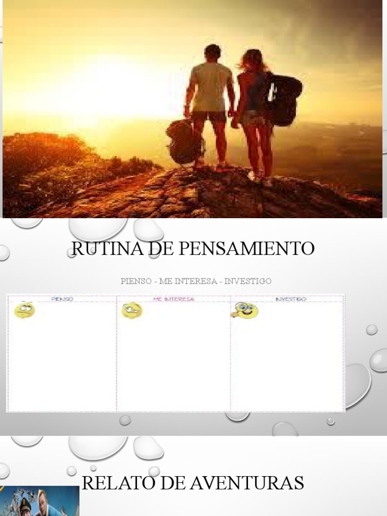 Relato de Aventuras Pptx | PDF