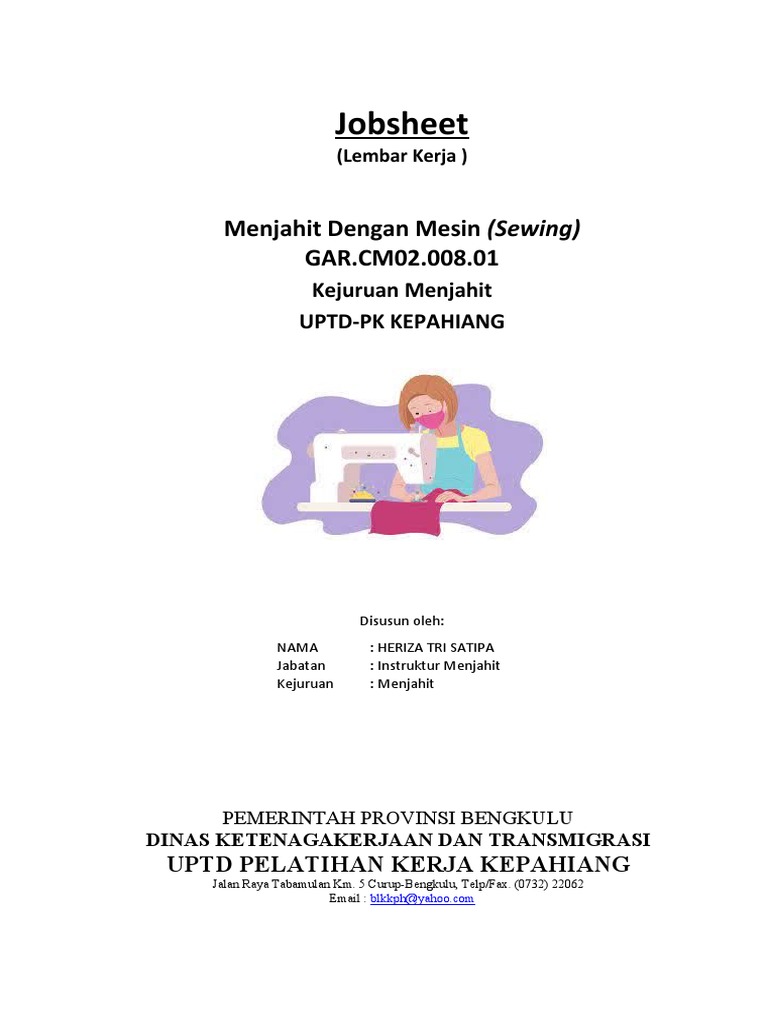 Contoh Temp-Komunikasi (Jobsheet) PP | PDF