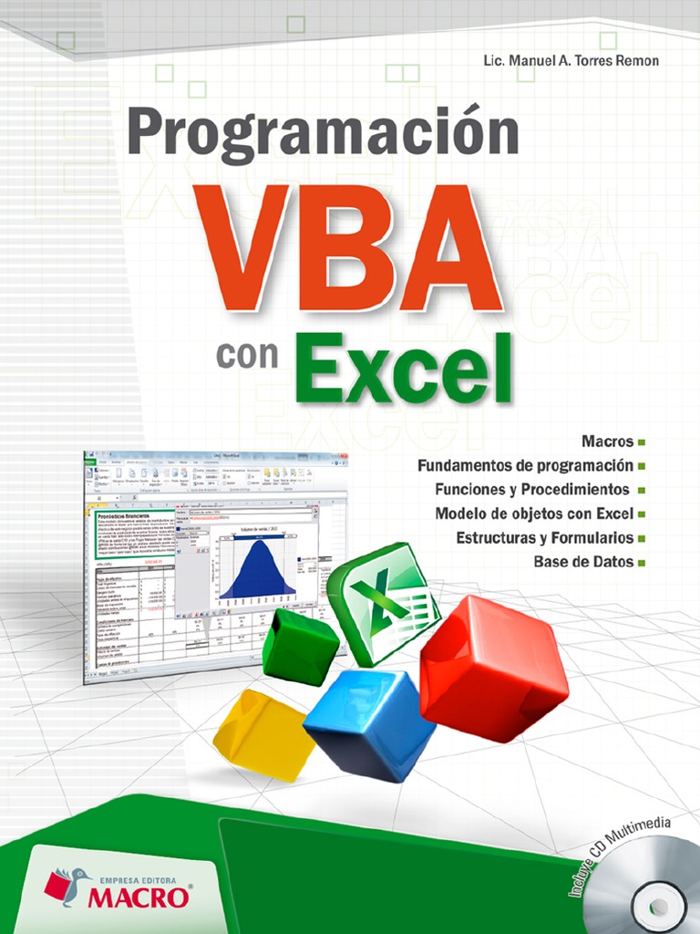 Programación VBA Con Excel - Manuel Ángel Torres Remon-FREELIBROS - ME | PDF | Visual Basic para ...
