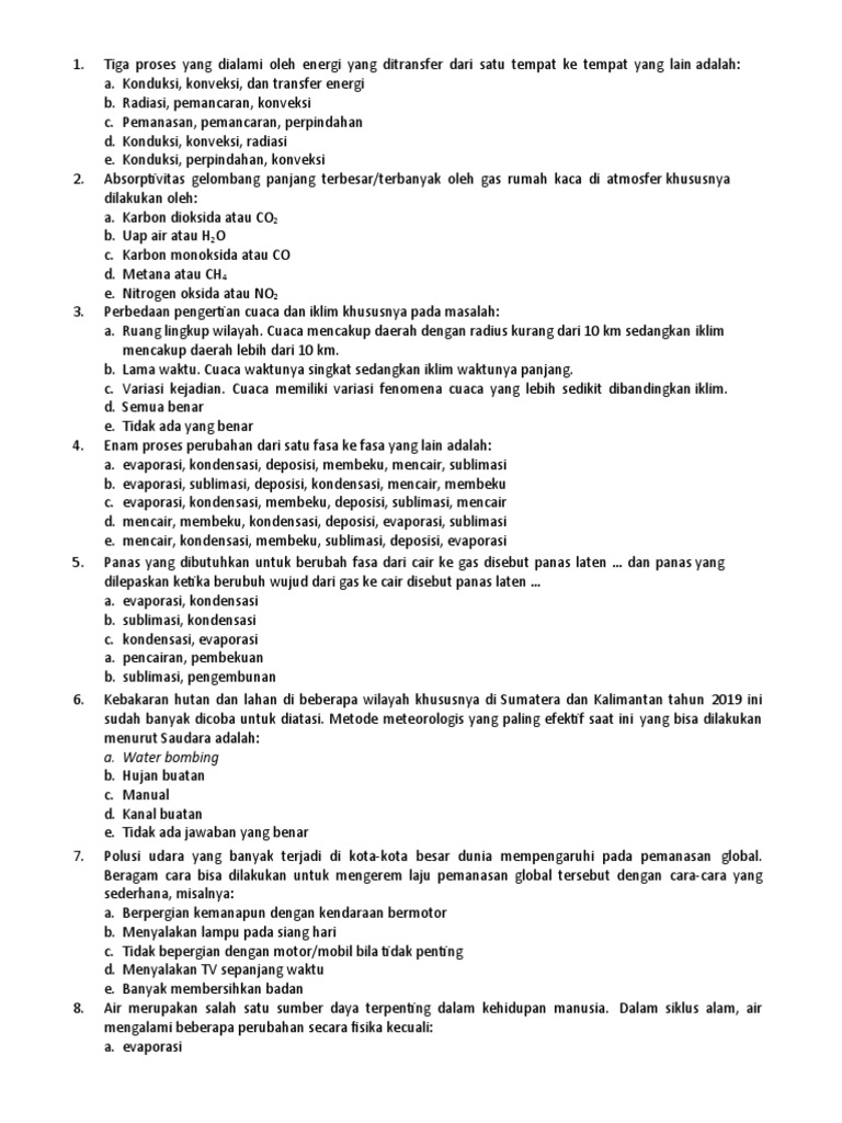 Ujian Pemilihan 5 Org - Fix | PDF