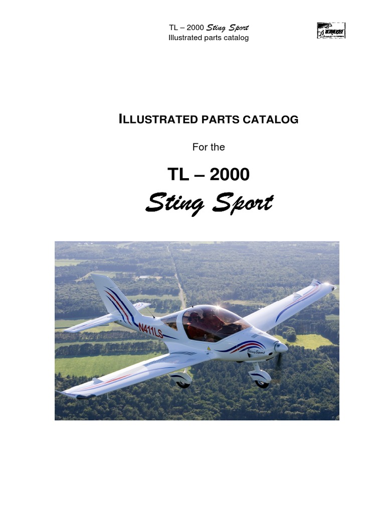 TL-2000 Sting Sport Parts Catalog | PDF | Flight Control Surfaces ...