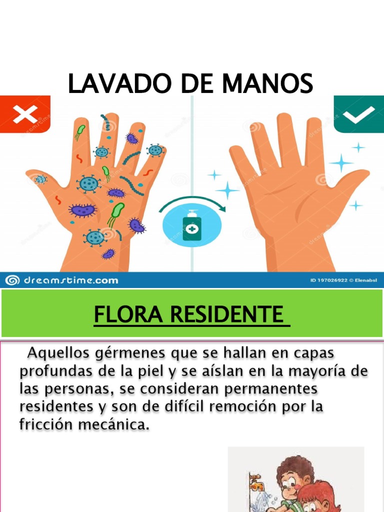 Lavado de Manos | PDF | Lavado de manos | Microbiología