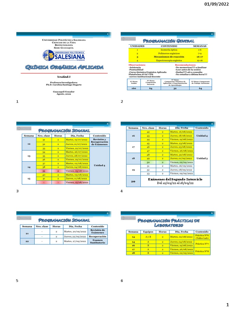 Ups g1 Clase 34 Qoa CSD | PDF | Compuestos químicos | Sustancias químicas