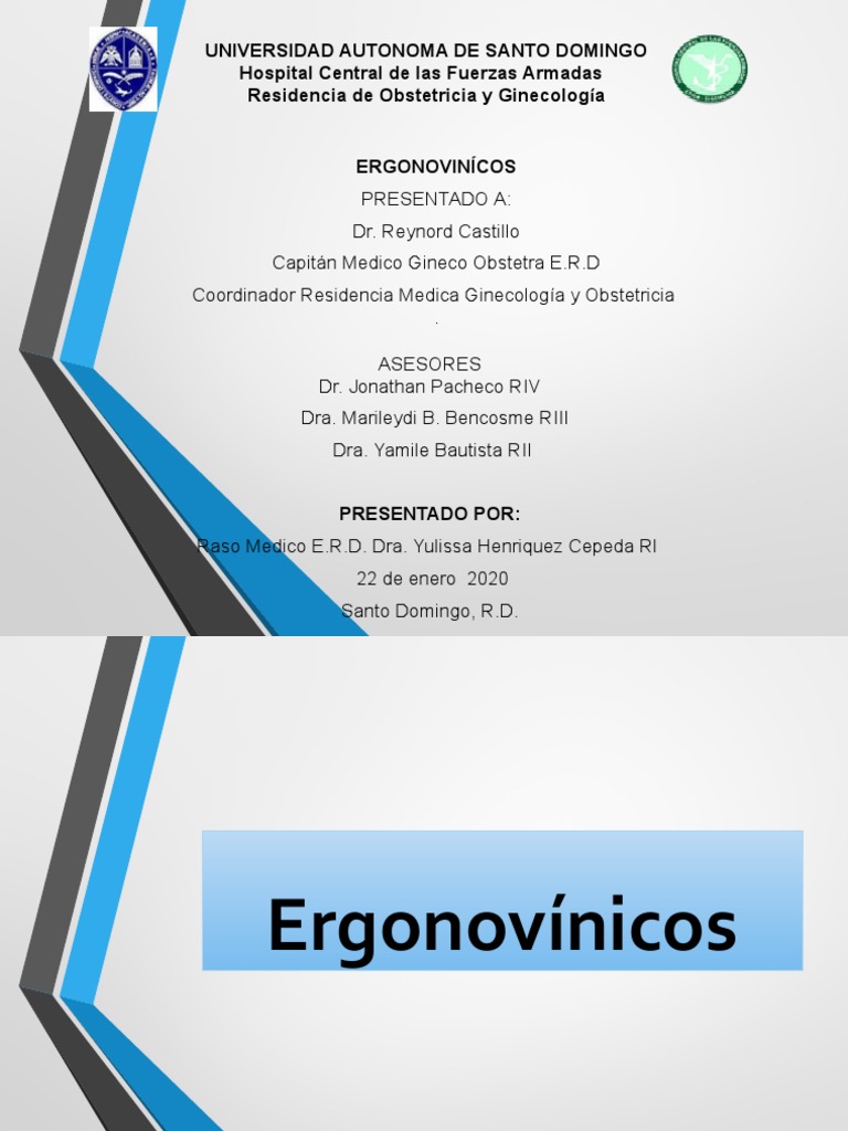 Ergonovinicos Presentacion Yulissa | PDF | Centeno | Serotonina