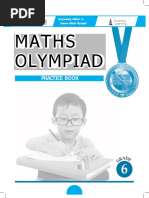 Maths Olympiad: Practice Book | PDF | Mathematics